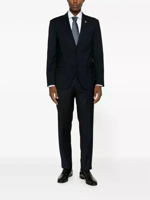 MANUEL RITZ Slim-fit Twill Suit