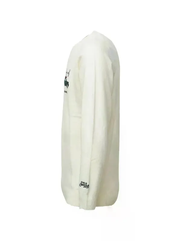 MC2 SAINT BARTH Embroidered Heron Sweater