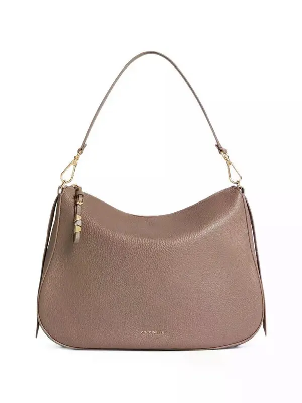 COCCINELLE Medium Nory Grained Leather Shoulder Bag