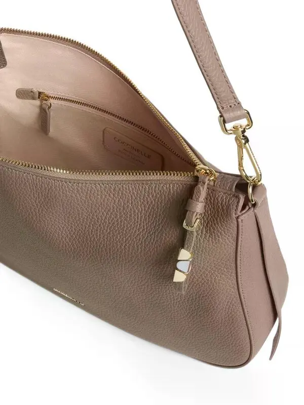 COCCINELLE Medium Nory Grained Leather Shoulder Bag