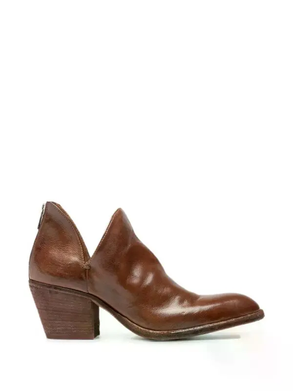 Officine Creative Sydne Leather Ankle Boots