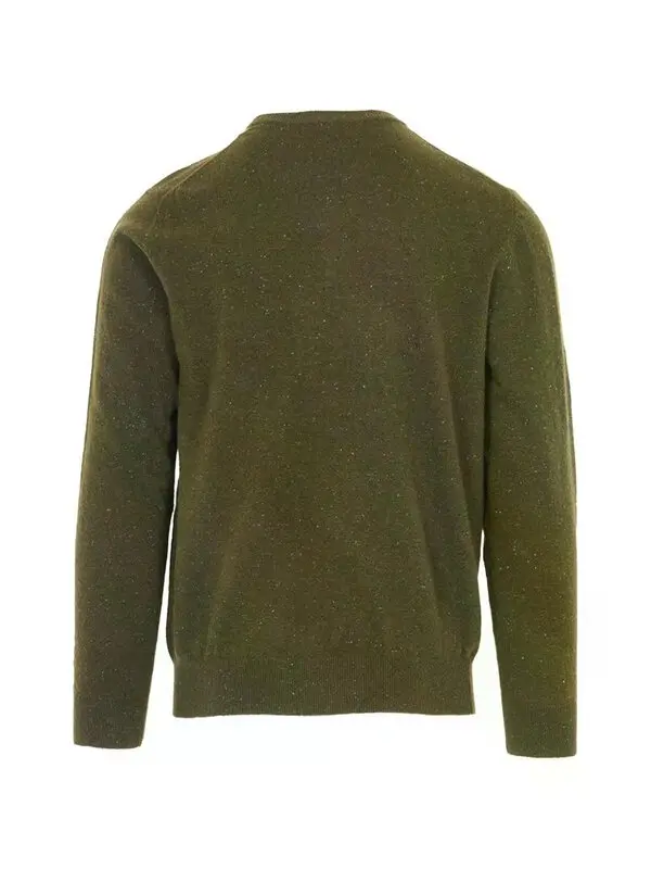 MC2 SAINT BARTH Embroidered Flecked Sweater