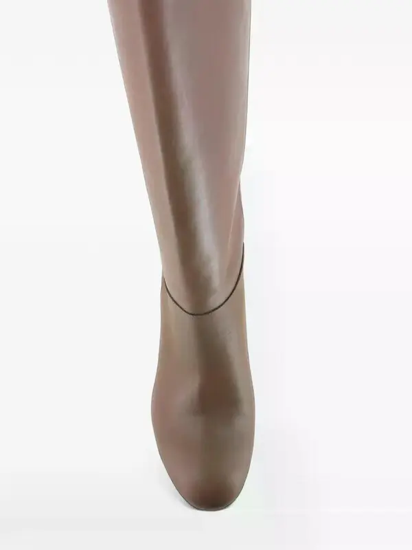 DEL CARLO Leather Knee-high Boots