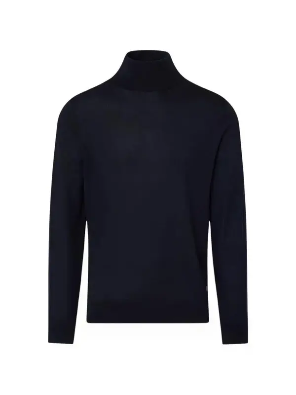 Liu Jo Turtleneck Sweater In Wool Merinos