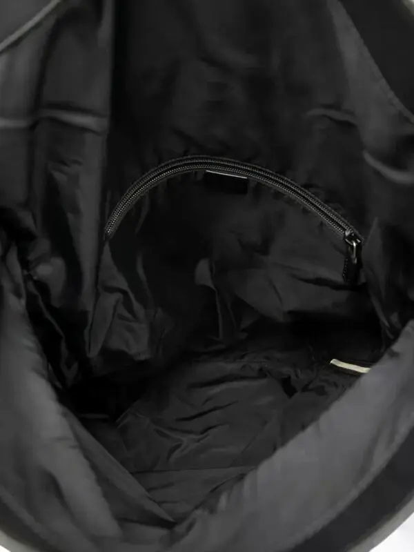 Gucci 2000-2015 Canvas Techno Web Fold Over Backpack