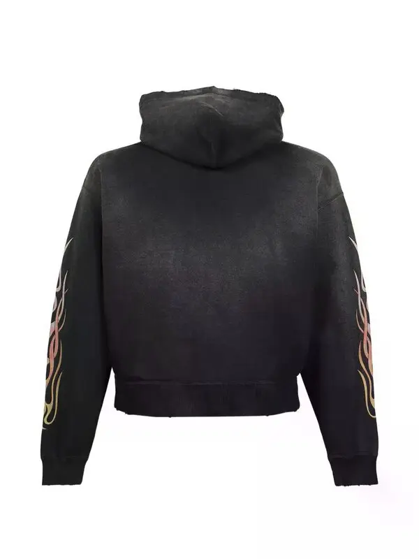 KAMIYA Flame Kmy Zip-up Hoodie