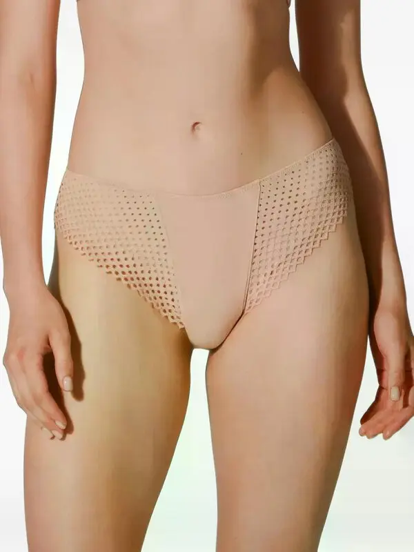 Wolford Romantic Lace-detailed Briefs