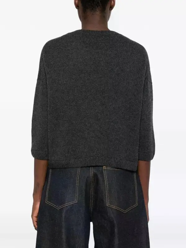 Liviana Conti Crystal-embellished Knitted Sweater