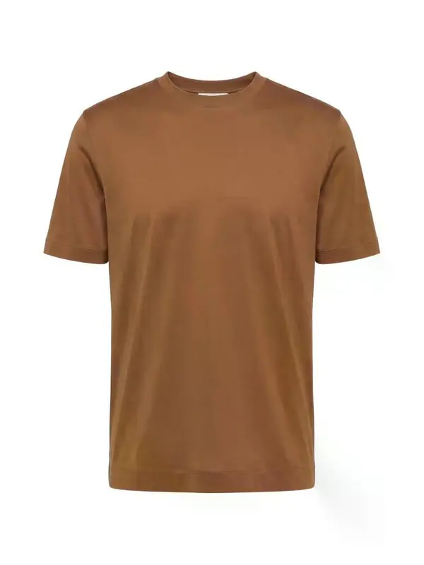 BOSS Crew-neck T-shirt - Brown