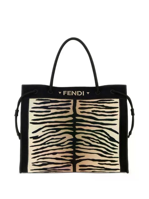 Fendi Magic Shopper Large - Black