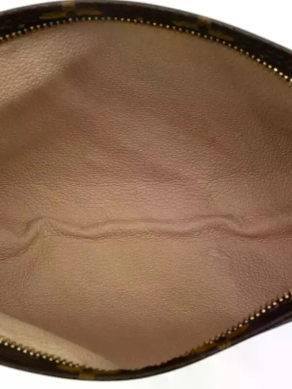 LOUIS VUITTON 2001 Monogram Toiletry Pouch 19 Clutch Bag - Brown