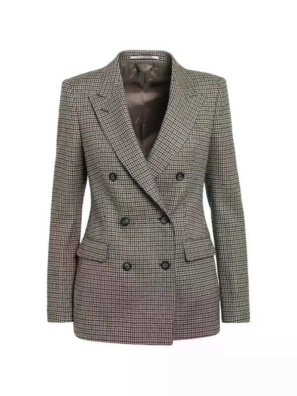 Tagliatore Houndstooth Double-breasted Blazer