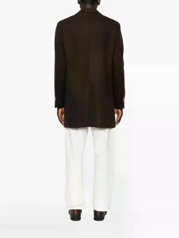 MANUEL RITZ Slim-fit Notched-lapel Coat