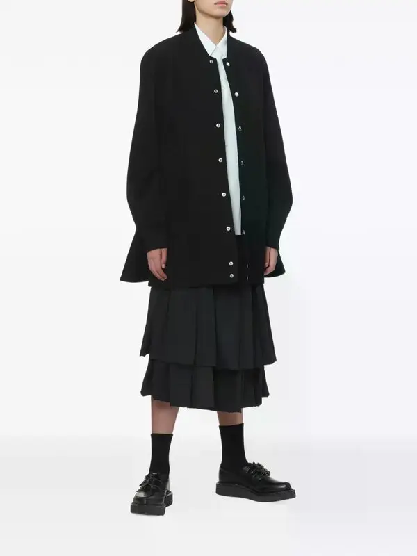 Comme Des Garçons Ruffled-panel Shirt
