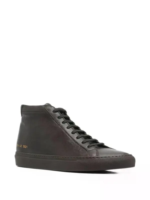 COMMON PROJECTS High-top Sneakers - Brown