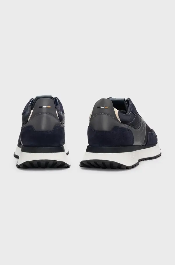 Hugo Boss Leather Panelled Sneakers