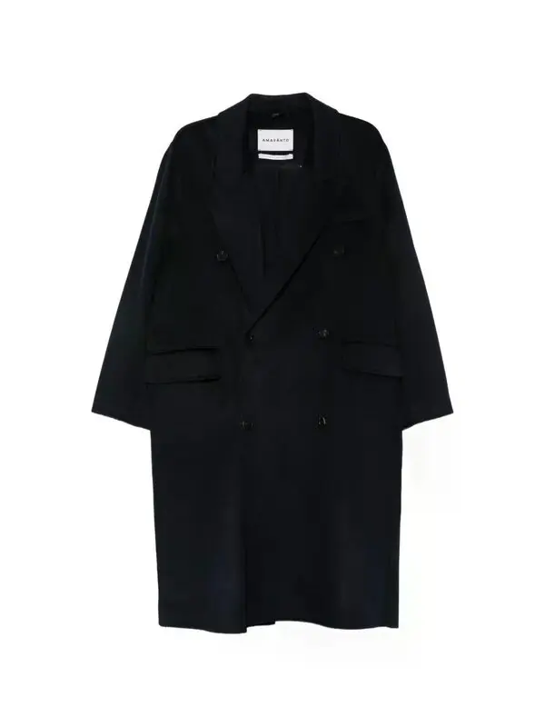 AMARANTO Double-breasted Coat
