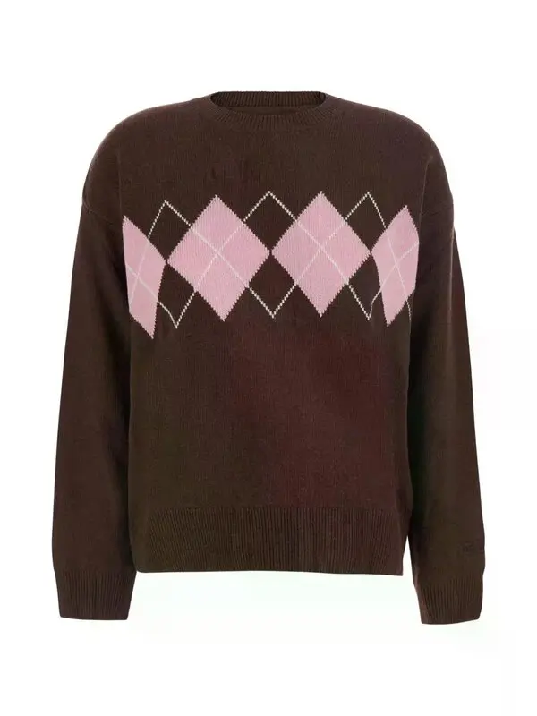 MC2 SAINT BARTH Argyle-intarsia Sweater