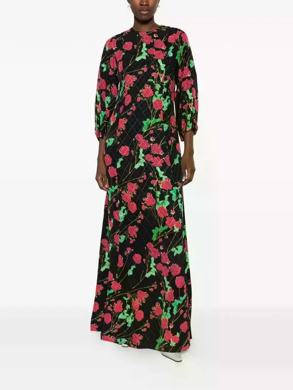 Bernadette Roxette Floral-print Maxi Dress