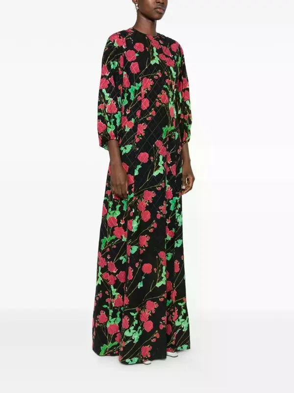 Bernadette Roxette Floral-print Maxi Dress