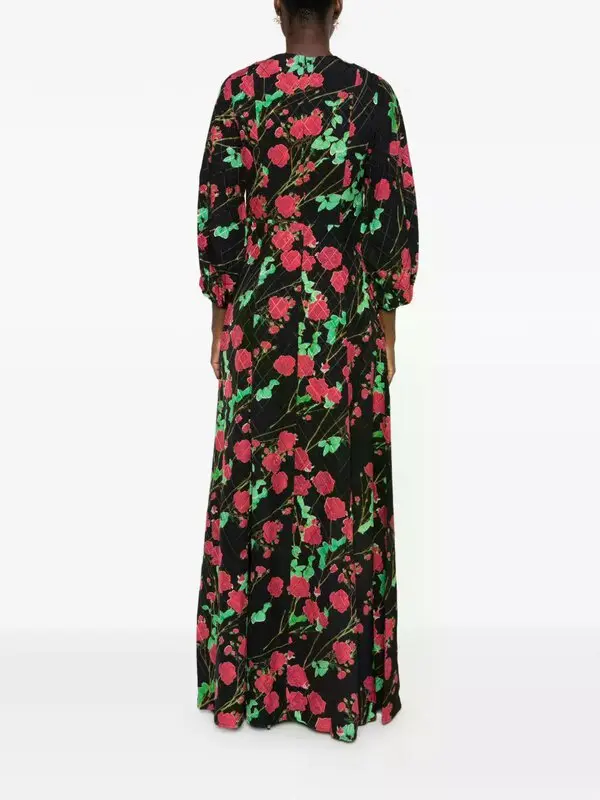 Bernadette Roxette Floral-print Maxi Dress