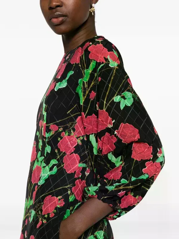 Bernadette Roxette Floral-print Maxi Dress