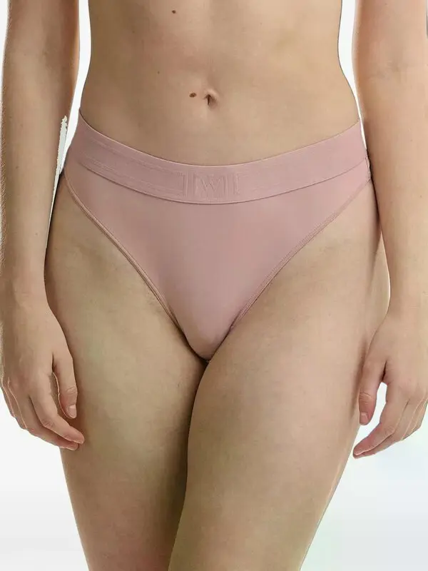 Wolford Logo-waistband Thong