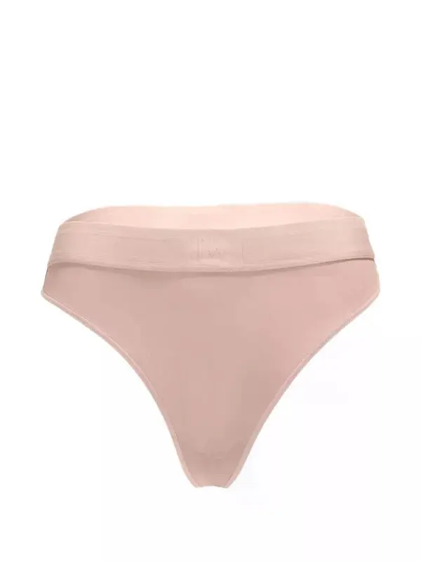 Wolford Logo-waistband Thong - Pink