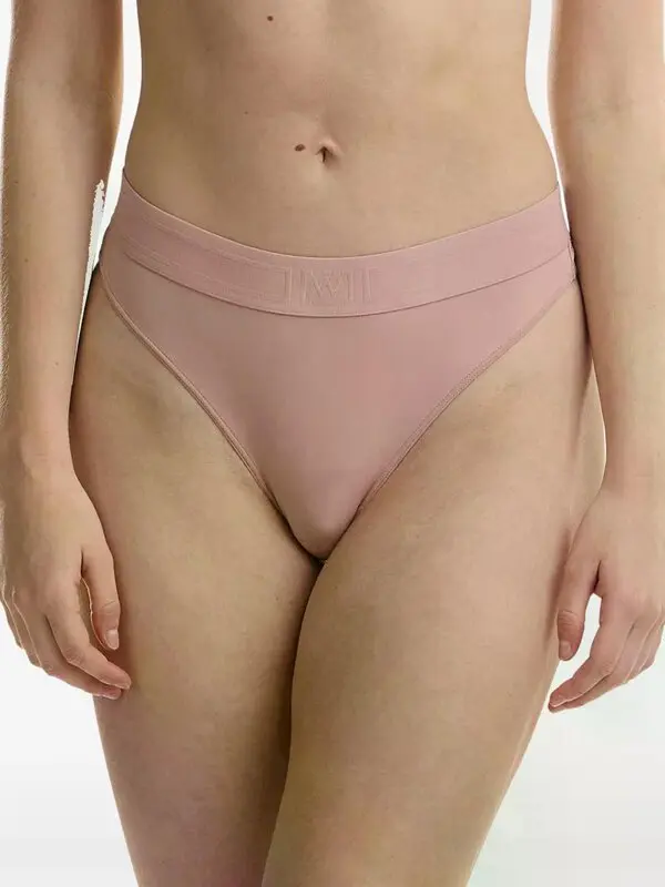 Wolford Logo-waistband Thong