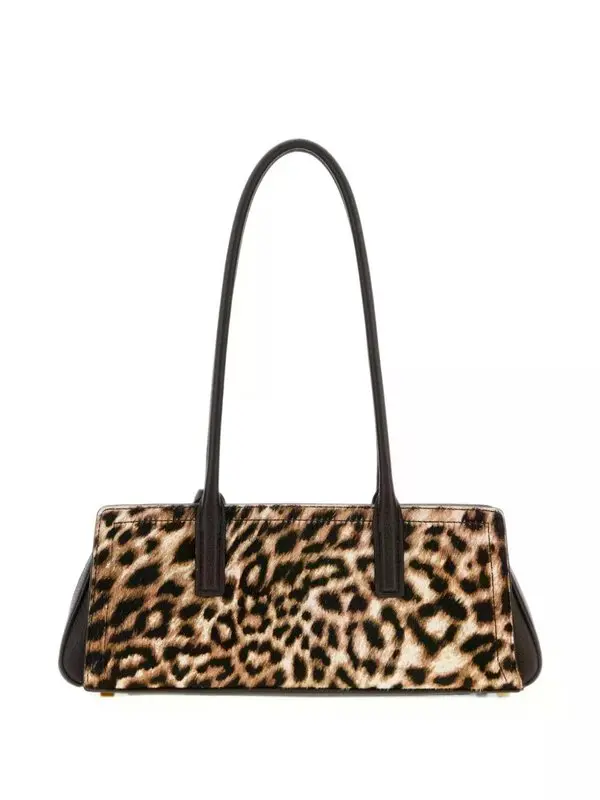 Michael Kors Laila Small Leopard-print Calf Hair Shoulder Bag - Neutrals