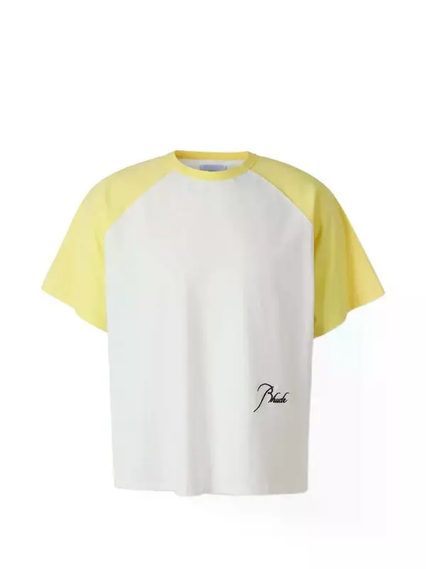 Rhude Raglan-sleeve Logo-print T-shirt