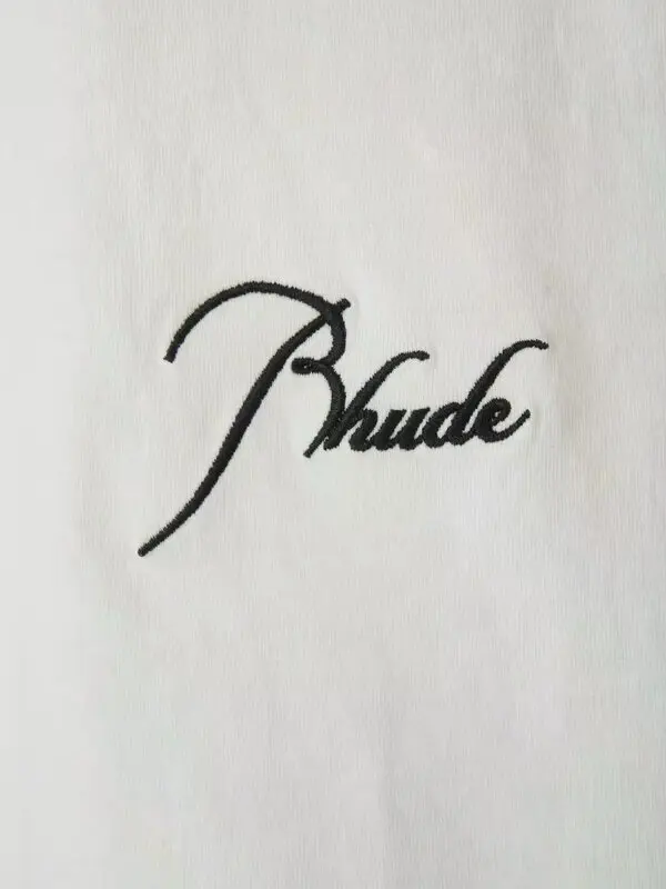 Rhude Raglan-sleeve Logo-print T-shirt