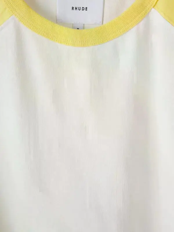 Rhude Raglan-sleeve Logo-print T-shirt