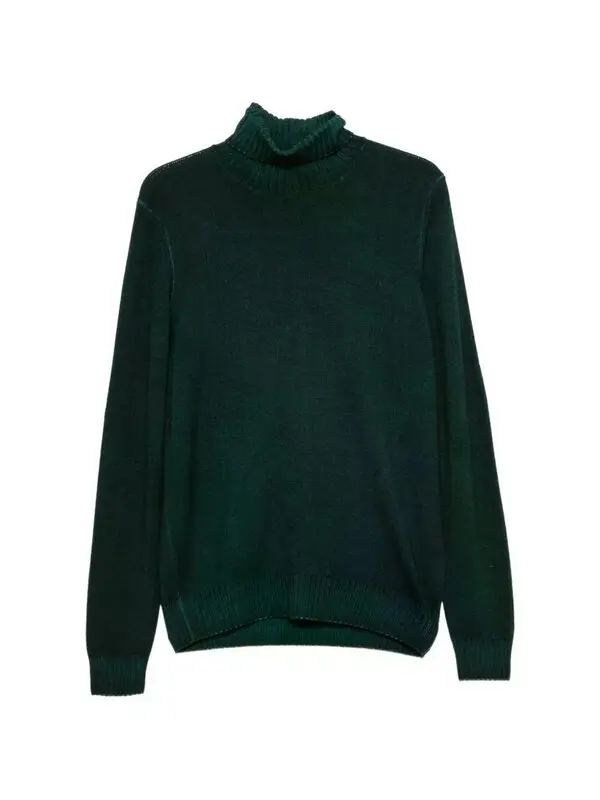 FILIPPO DE LAURENTIIS Ribbed-knit Roll-neck Sweater