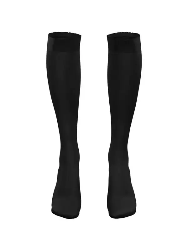 Wolford Orchid 50 Knee-high Socks - Black
