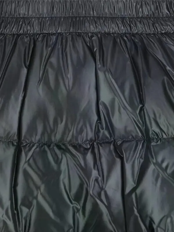Moncler Quilted Flared Midi Skirt