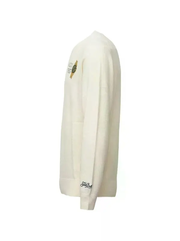 MC2 SAINT BARTH Embroidered Heron Sweater