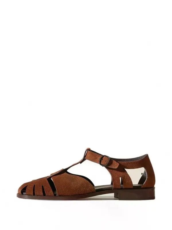 Hereu Pesca Suede Fisherman Sandals