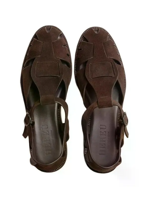 Hereu Pesca Suede Fisherman Sandals