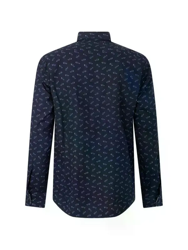 Paul & Shark Shark-print Shirt