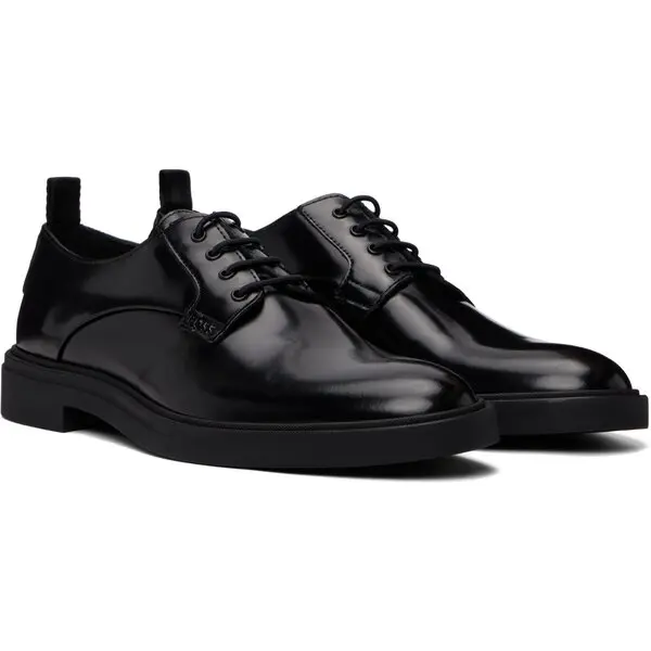 Hugo Boss Round Toe Lace-up Shoes