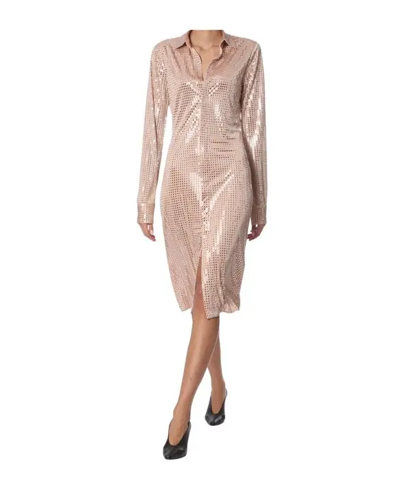 Bottega Veneta Long Sleeve Dress