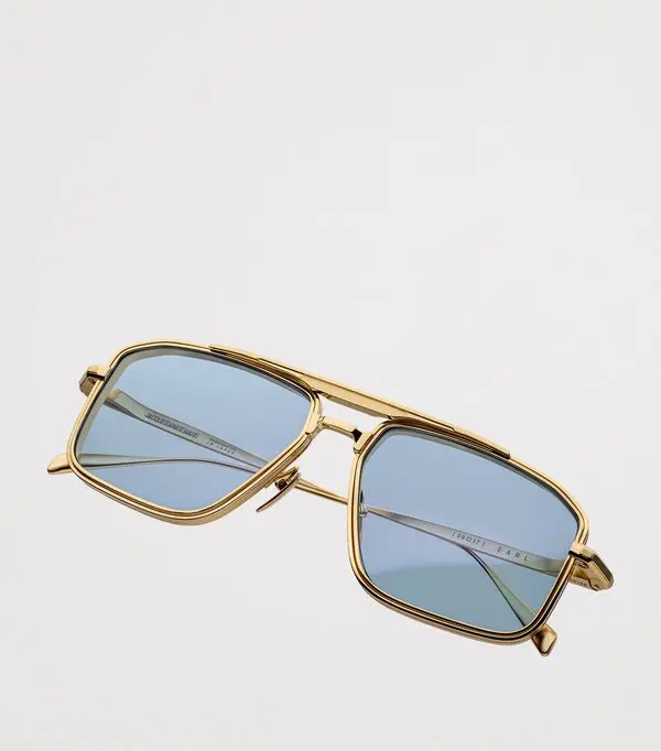 JACQUES MARIE MAGE Metal Earl Sunglasses