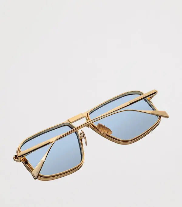 JACQUES MARIE MAGE Metal Earl Sunglasses