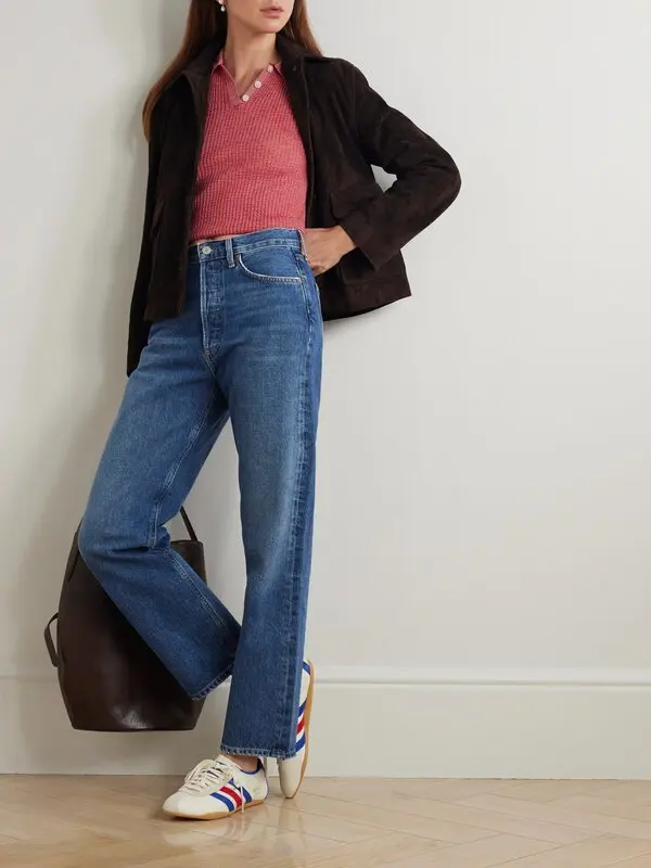 AGOLDE Mid-rise Straight-leg Jeans