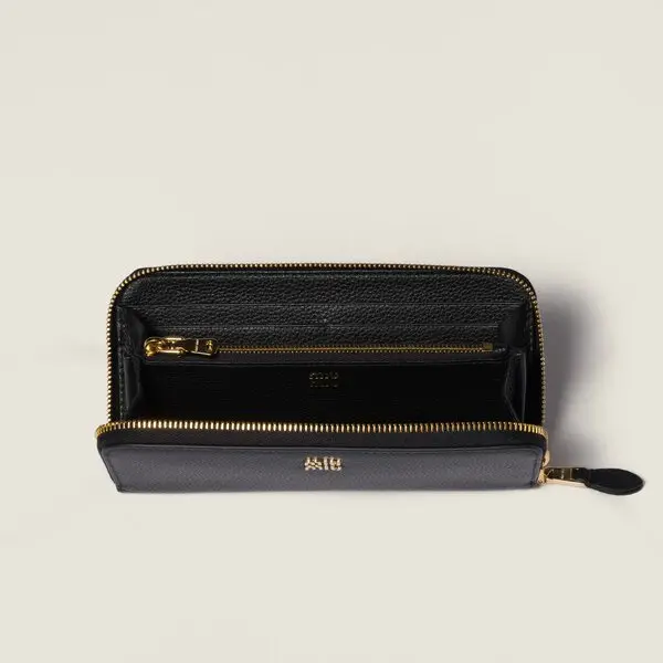 Miu Miu Large Leather Wallet