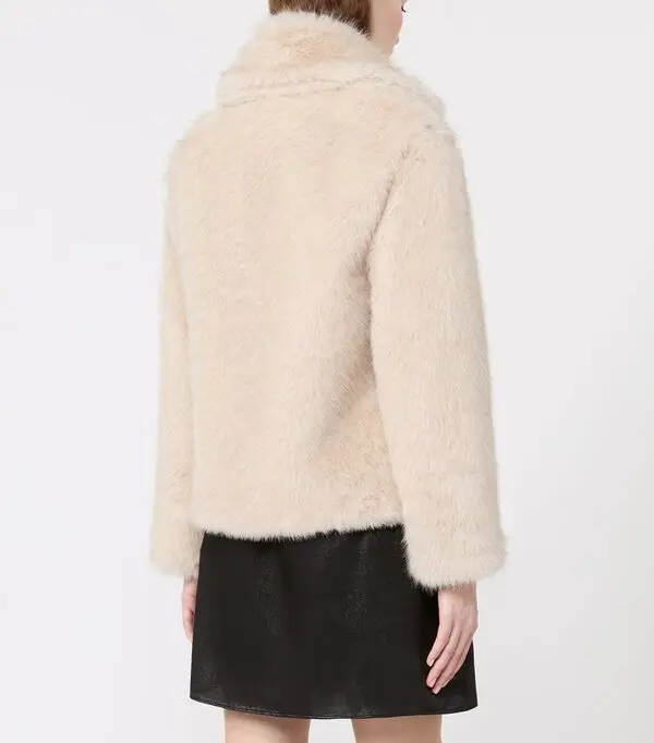 Max Mara Faux Fur Short Coat