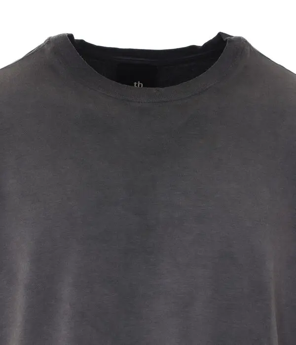THOM KROM Cold-dye Crew-neck T-shirt