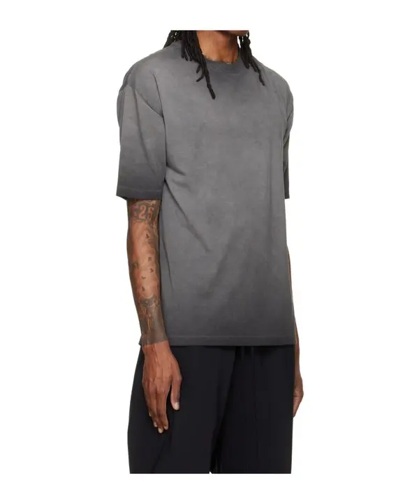 THOM KROM Cold-dye Crew-neck T-shirt