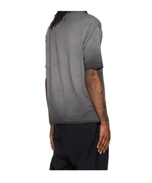 THOM KROM Cold-dye Crew-neck T-shirt